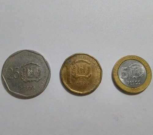 Набор монет Доминиканы
