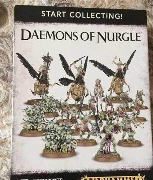 Start Collecting Daemons Of Nurgle AoS Wh40K
