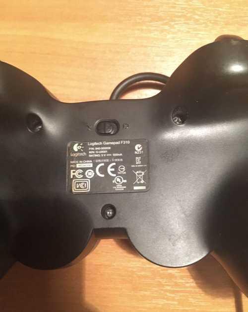 Геймпад проводной logitech gamepad f310