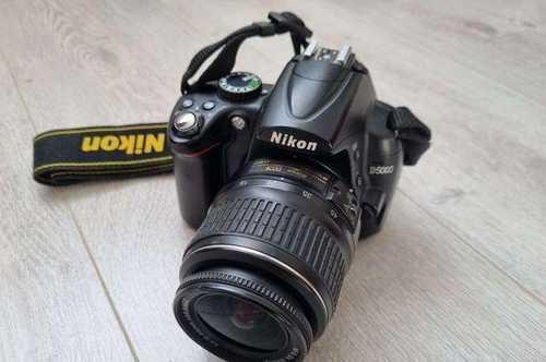 Зеркальный фотоаппарат Nicon D5000