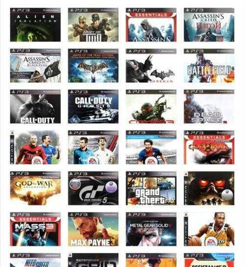 Игры для PlayStation 3