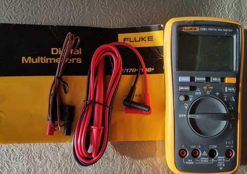 Fluke 17B + мультиметр портативный