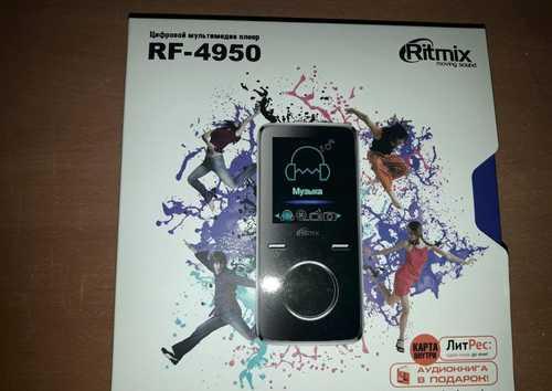Новый Ritmix RF-4950 4GB, Black mp3-плеер