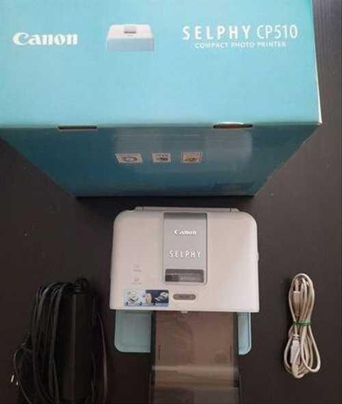 Компактный фотопринтер canon selphy CP510