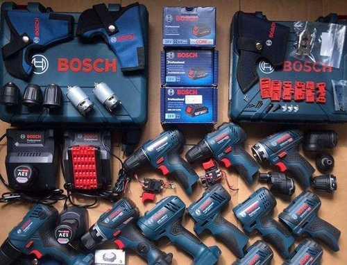 Bosch - GSR, GBA, GAL, запчасти