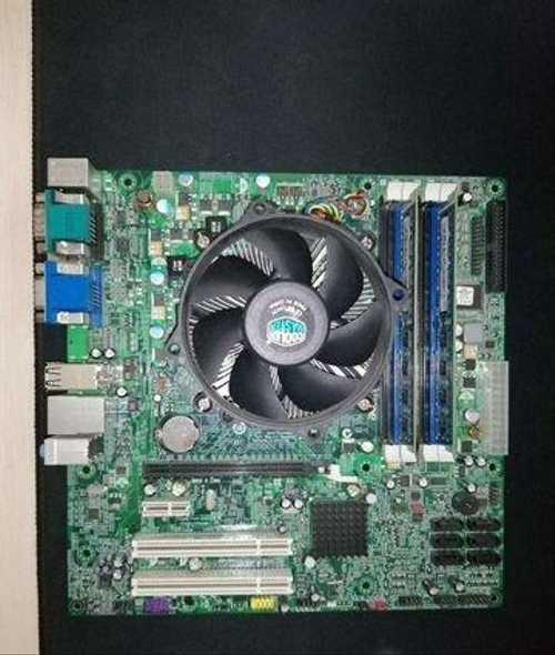 Материнская плата Acer H57H-AM 8gb RAM DDR3 Xeon 3