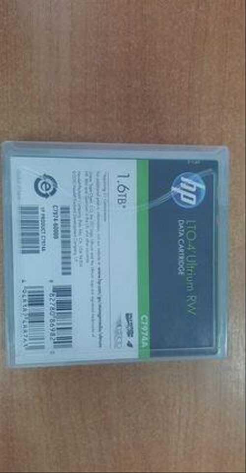 Ленточный картридж накопитель HP C7974A 1.6TB new
