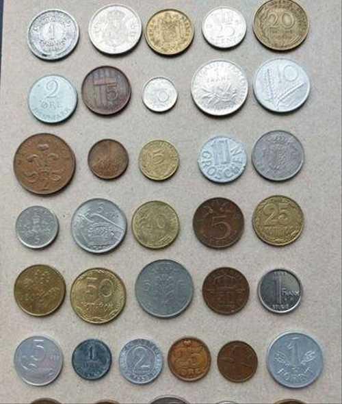 36 монет со всего мира, без повторов