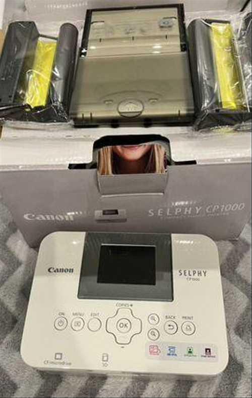 Фотопринтер Canon Selphy CP1000