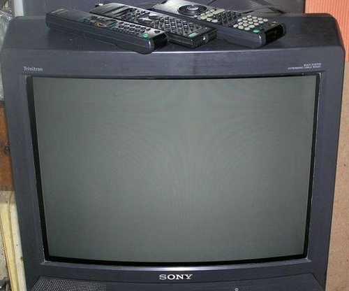 Телевизор Сони Тринитрон KV21 кинескопный 54 см