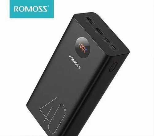 Внешний аккумулятор romoss 40000mah