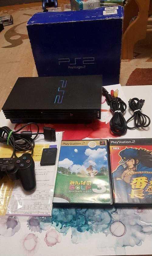 Sony PS2 FAT scph-30000 в коробке