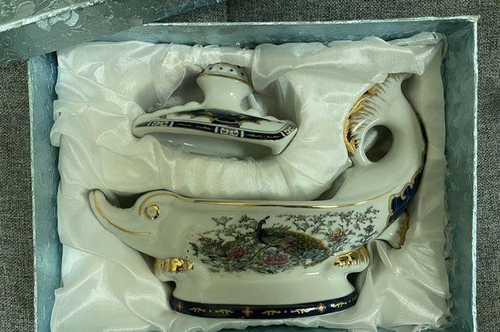 Икорница фарфор