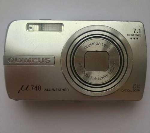 Фотоаппарат Olympus M740 7.1 Mpix Zoom х5