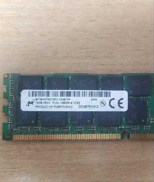 Оперативная память DDR3 16gb есс