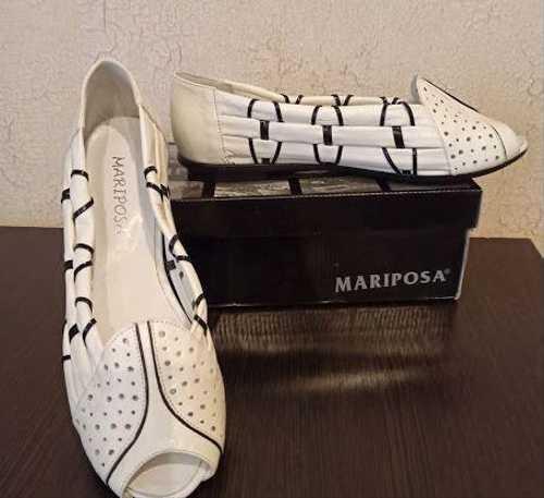 Туфли летние нат.кожа 39 р новые