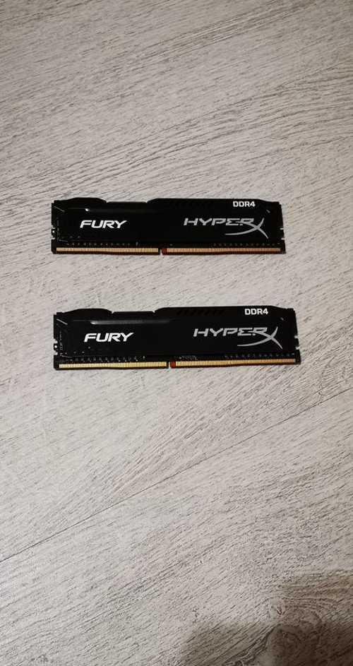Оперативная память 4 гб HyperX HX318C10FBK2/8