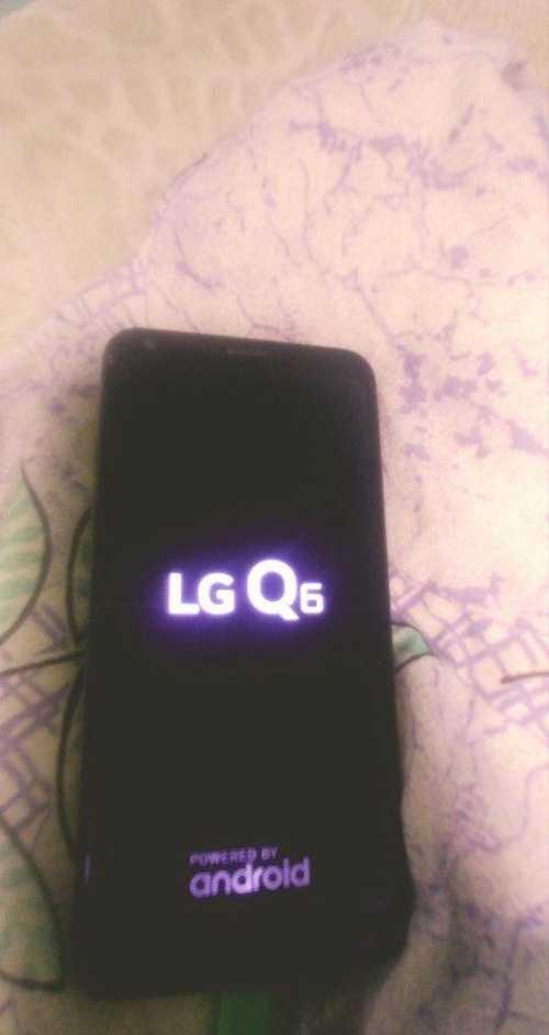 Телефон lg Q6 alfa
