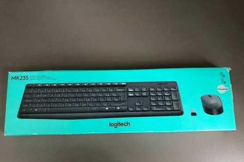 Комплект (клавиатура+мышь) logitech MK235