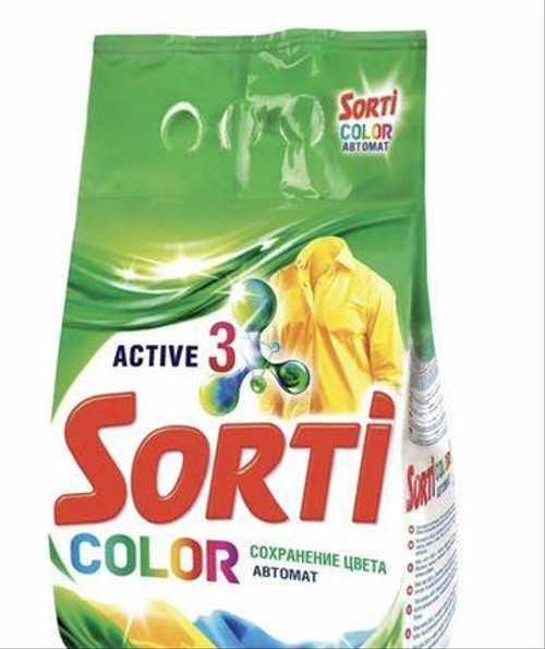 Стиральный порошок Sorti color 6 кг