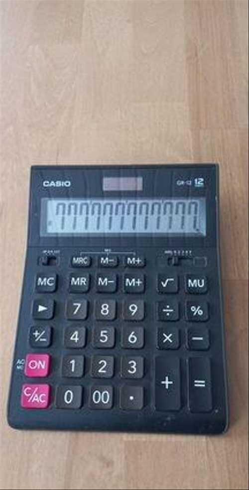 Калькулятор Casio GR-12