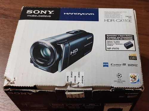 Sony Handycam HDR-CX110E+аксессуары