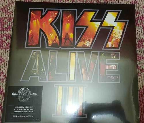 Kiss alive III 2 lp новый винил запечатан