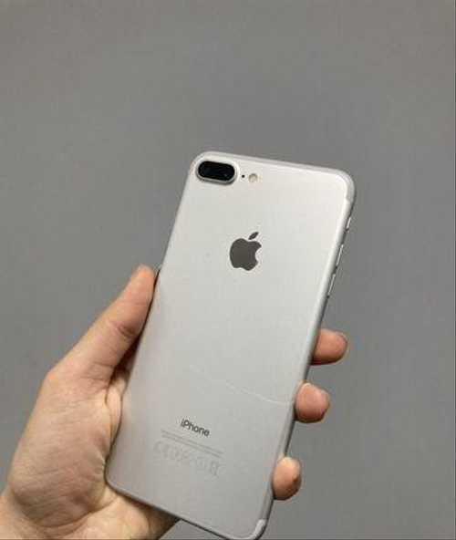 iPhone 7plus 128GB, silver