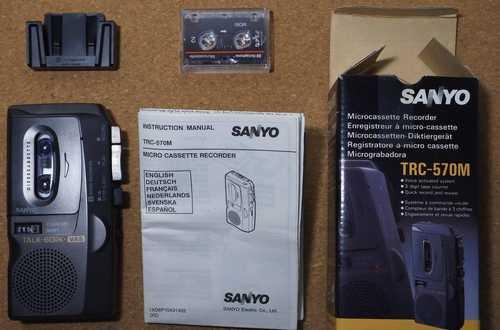 Кассетный диктофон Sanyo TRC-570M
