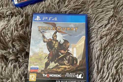 Игра ps4 Titan Quest