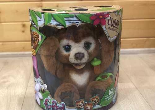 Cubby bear fur real интерактивная игрушка