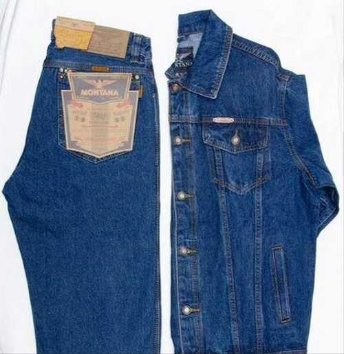 Montana джинсовый костюм классика 80-х