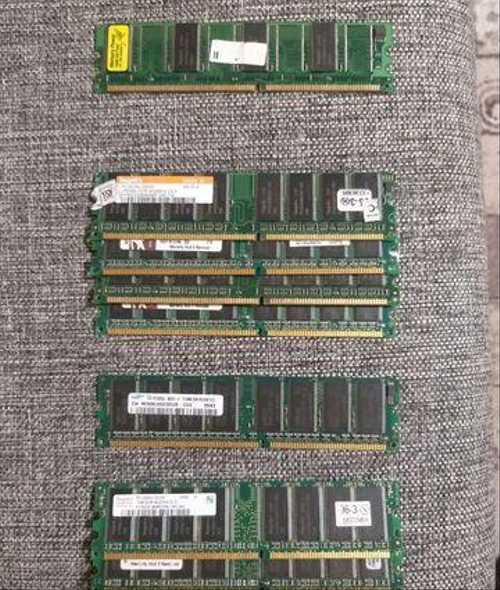 Оперативная память озу ram ddr1 (128/256/512/1000G