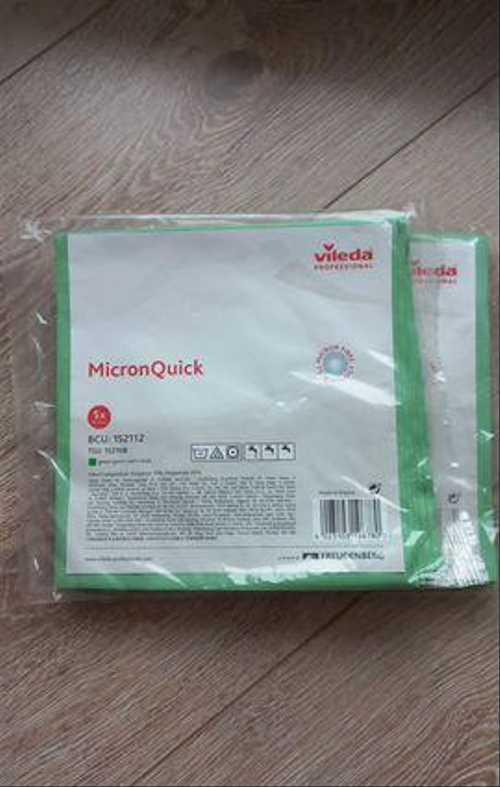 Салфетки Vileda Professional Micron Quick