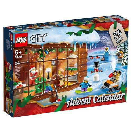 Новогодний календарь Lego City 60235 (запечатан)