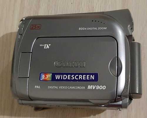Видеокамера canon mv 900