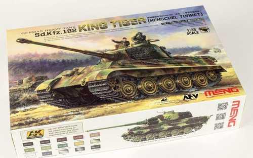 Сборная модель 1:35 Meng TS-031 King Tiger(Hensch)