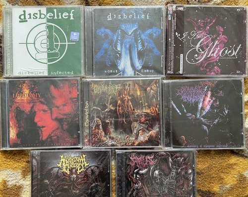 Cd диски, death metal, black metal