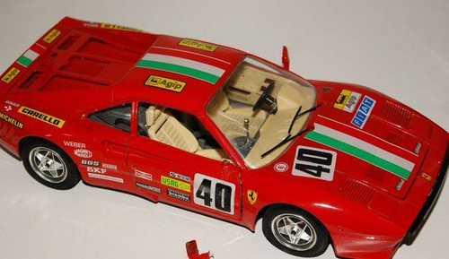 1/18 Bburago Ferrari 288 GTO ралли #40 Италия