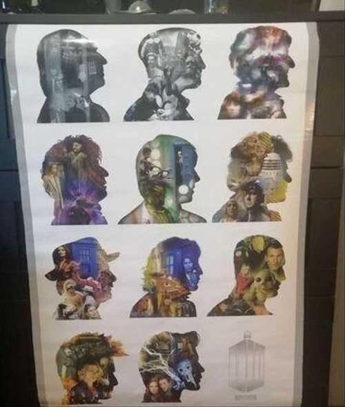 Плакат Доктор Кто