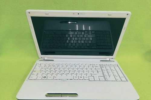 Белый Игровой Ноутбук Toshiba на мощном Core i5