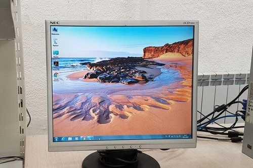 Монитор ЖК NEC MultiSync LCD190V, экран 19" дюймо