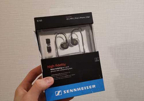 Новые наушники Sennheiser IE 60