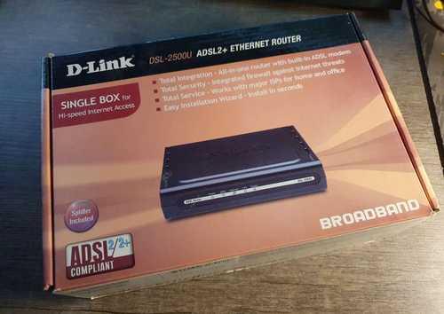 Adsl роутер D-Link DSL-2500U