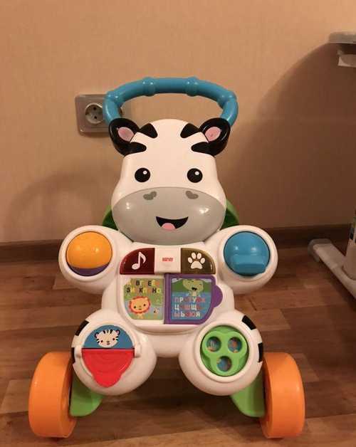 Каталка-ходунки Fisher-Price Зебра