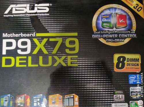 Комплект (Asus P9X79 deluxe+Intel i7 3930k+32 RAM)