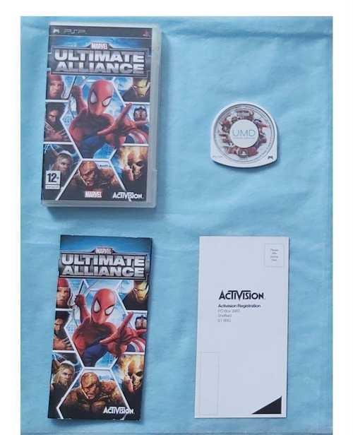 Игра для PSP Marvel Ultimate Alliance (бу)