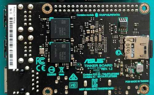 Микрокомпьютер asus Tinker Board