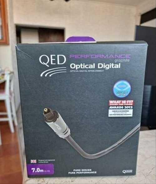 QED Performance Optical Digital Graphite 7,0 m