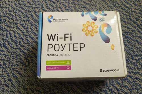 Wifi роутер sagemcom fst 1744, v2